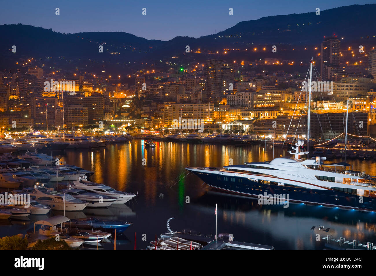 Monte carlo at dusk hi-res stock photography and images - Alamy