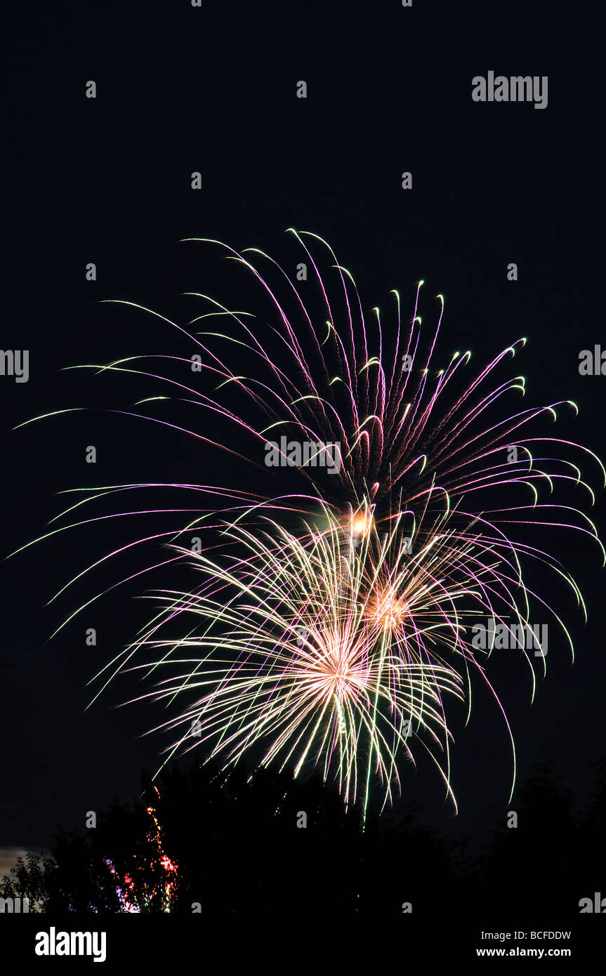 firework fireworks display Stock Photo - Alamy