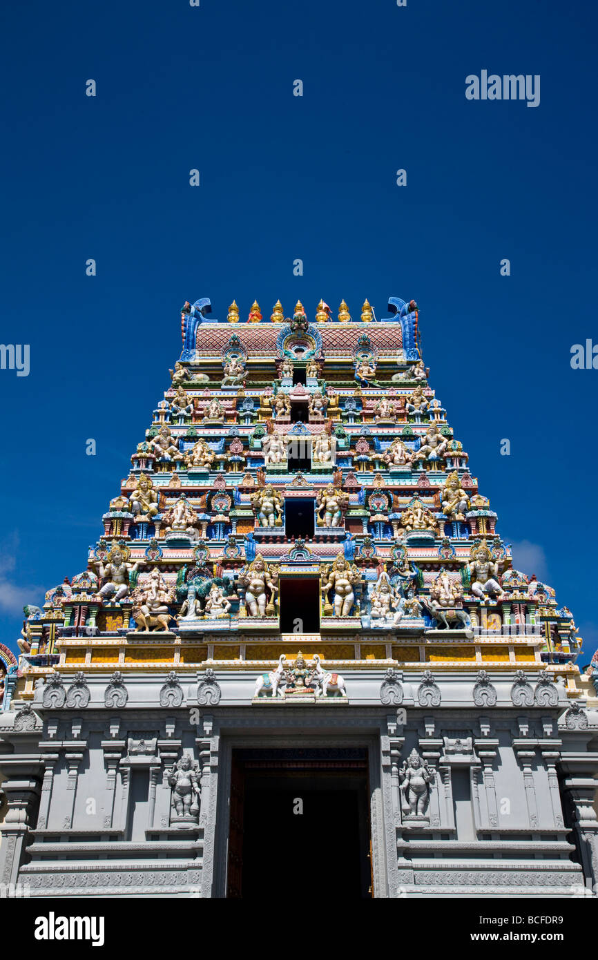 Seychelles, Mahe Island, Victoria, Hindu Temple Stock Photo - Alamy