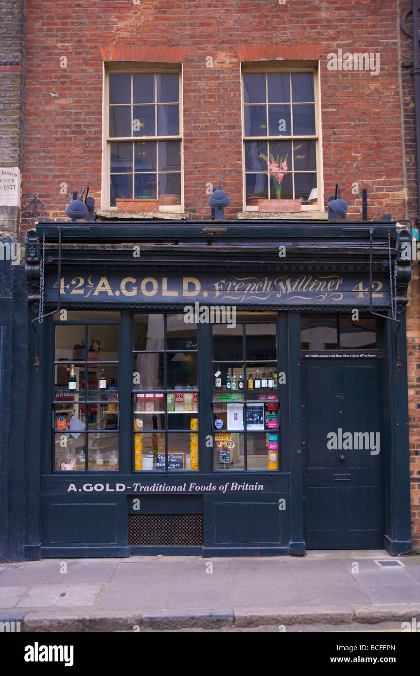 London shop signs hi-res stock photography and images - Alamy