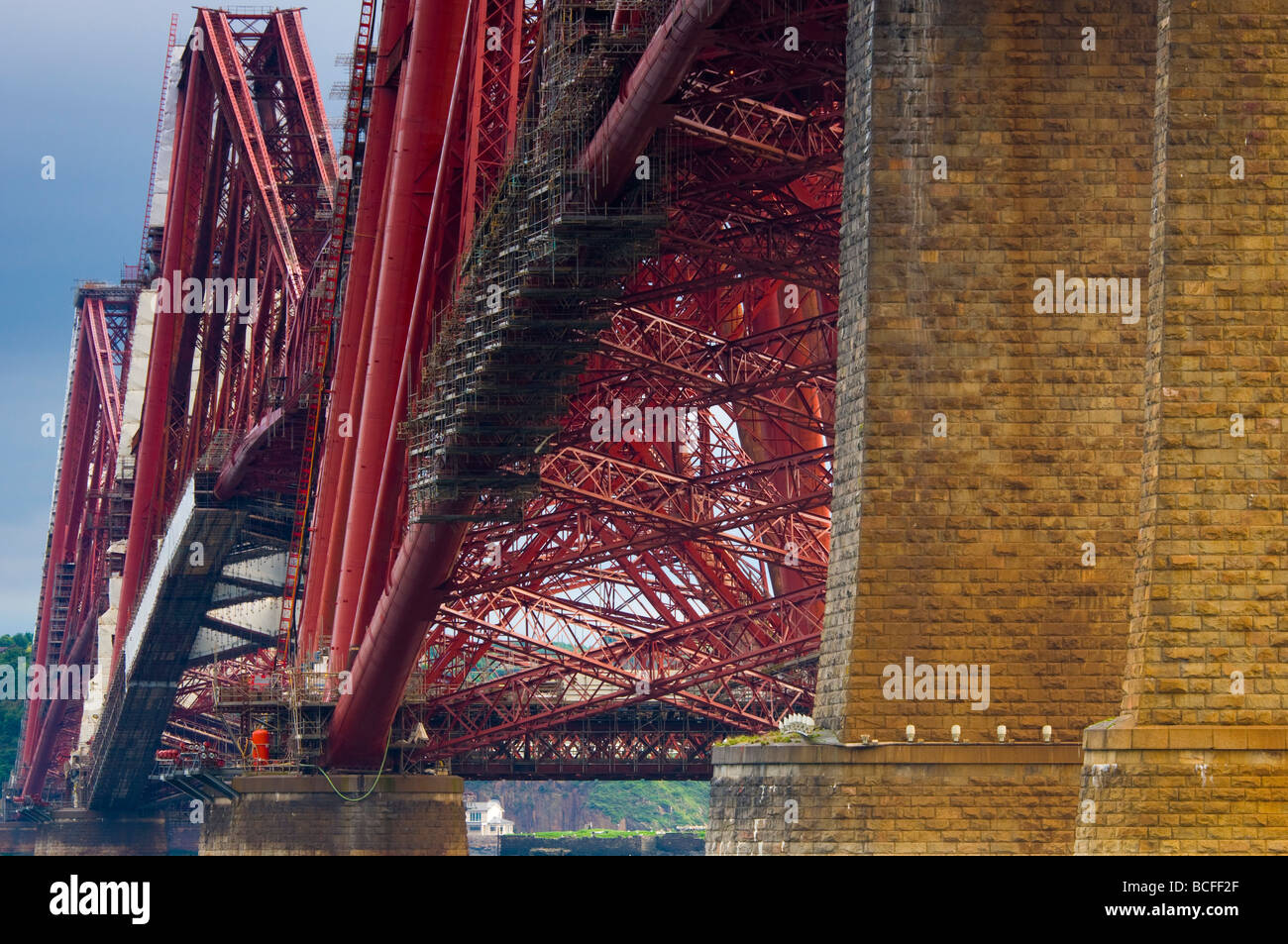 UK, Scotland, Edinburgh, Firth of Forth, The Forth Rail Bridge Stock ...