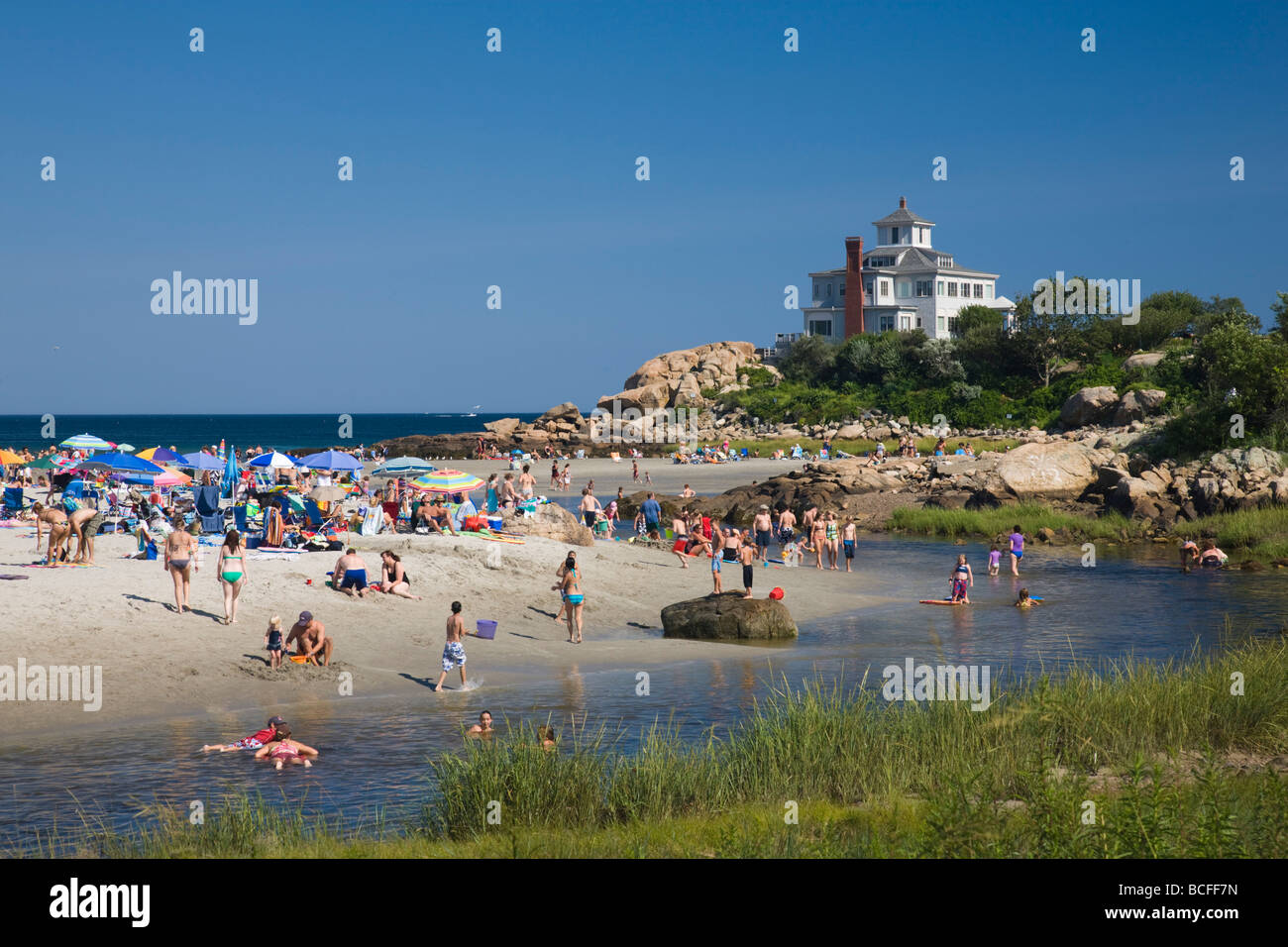 USA, Massachusetts, Cape Ann, Gloucester, Good harbour Beach Stock ...