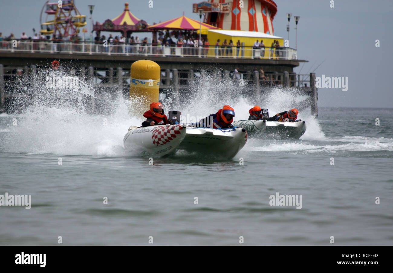 Gemini ZapCat - racing in Bournemouth Bay in July 2009 Stock Photo - Alamy