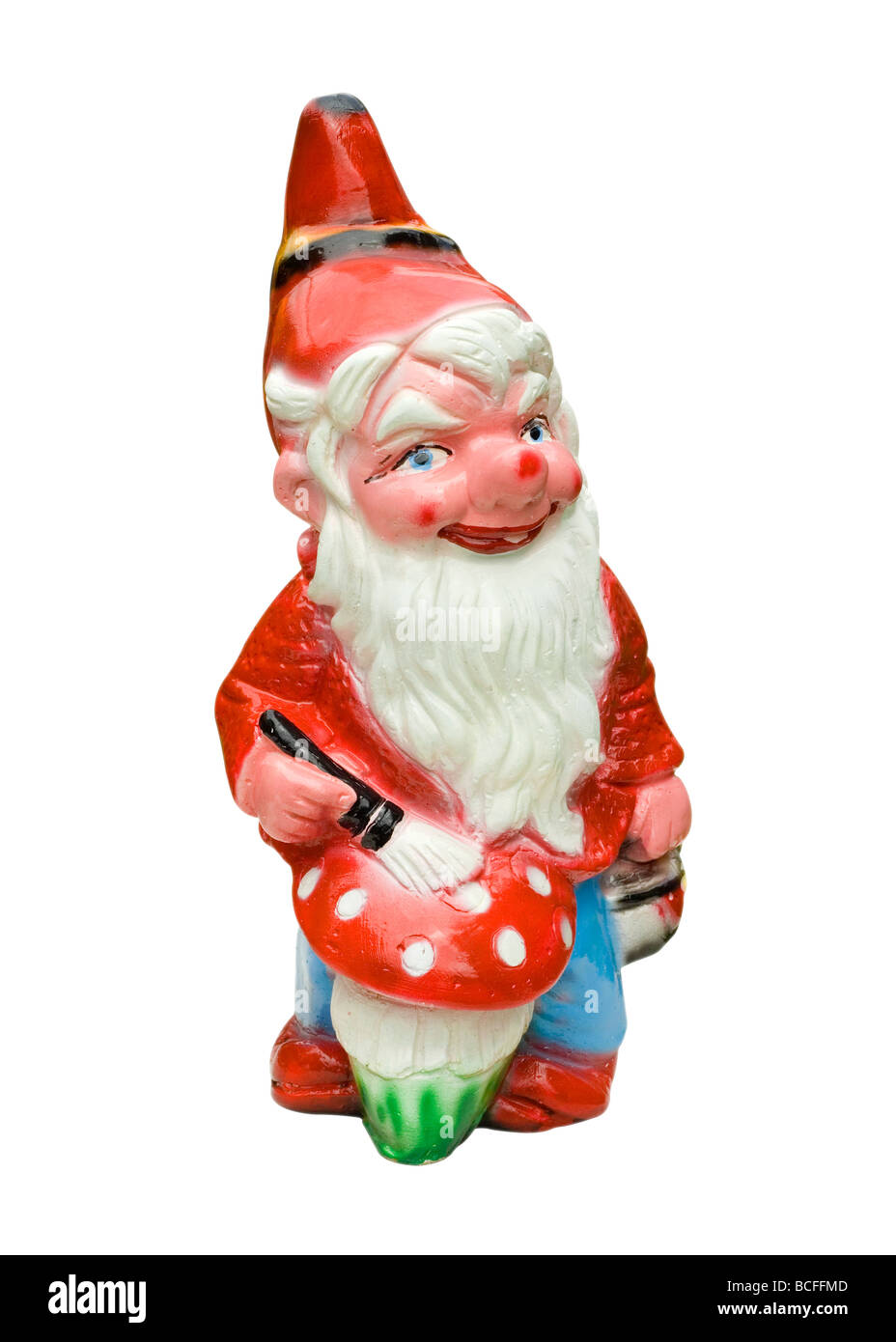 A figure of garden dwarf Stock Photo - Alamy