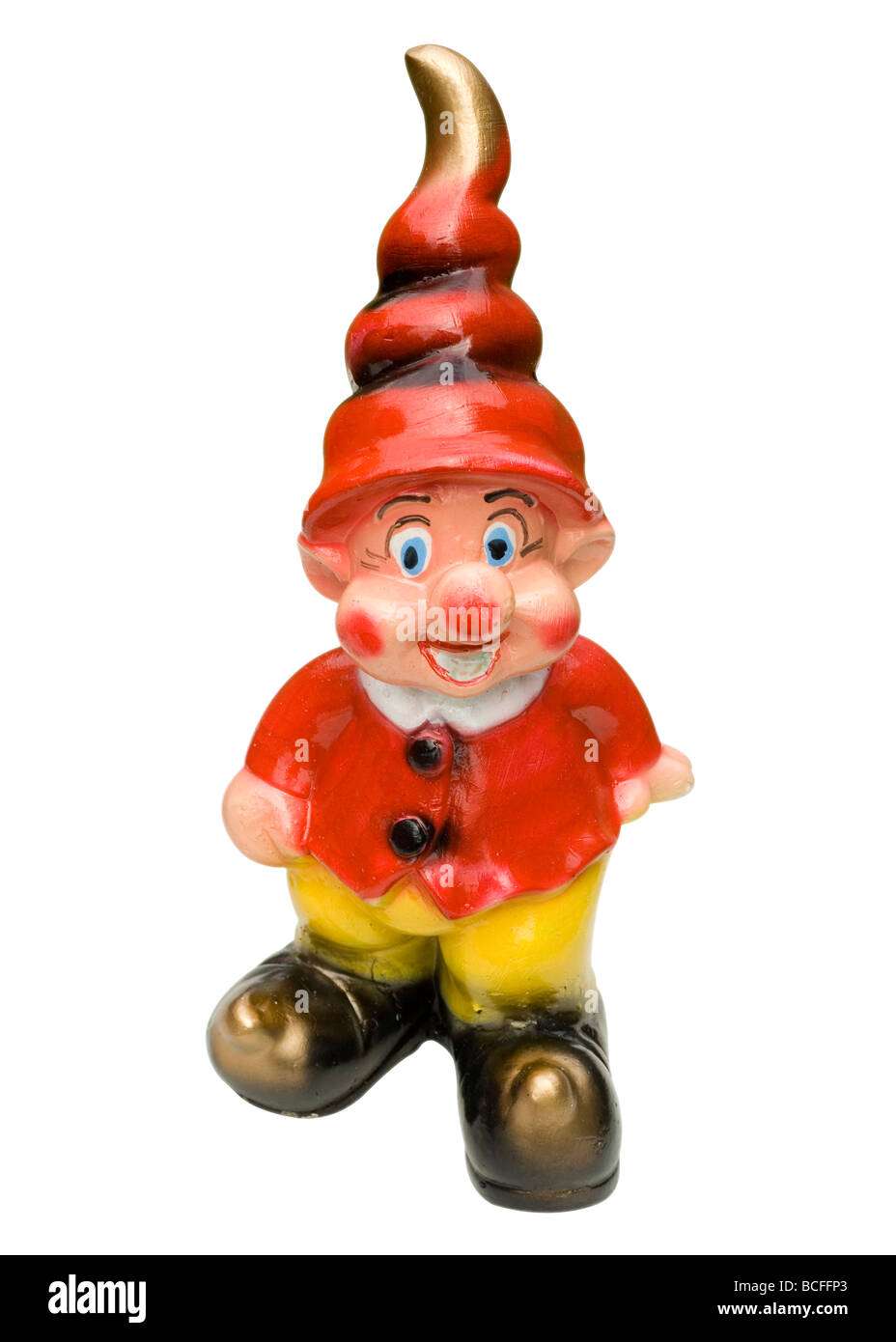 A figure of garden dwarf Stock Photo - Alamy