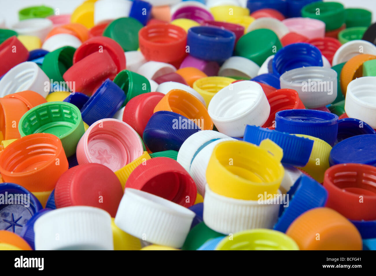 Plastic bottle caps hi-res stock photography and images - Alamy