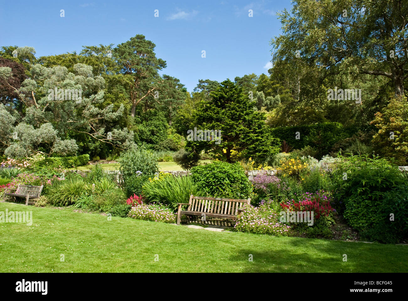Inverewe Gardens Poolewe Ross & Cromarty Highland Scotland Stock Photo ...