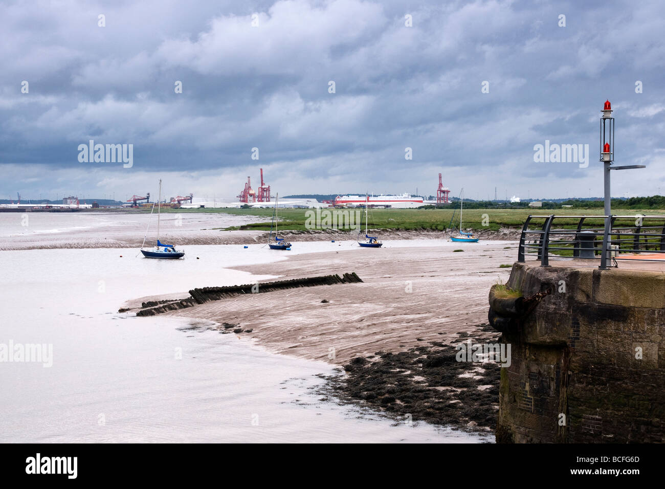 Portished Marina Somerset England UK Stock Photo - Alamy