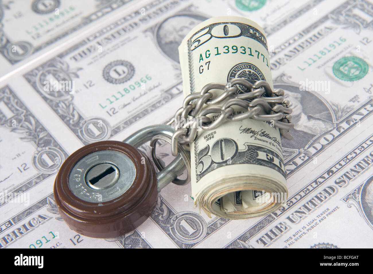 Money locked hi-res stock photography and images - Alamy