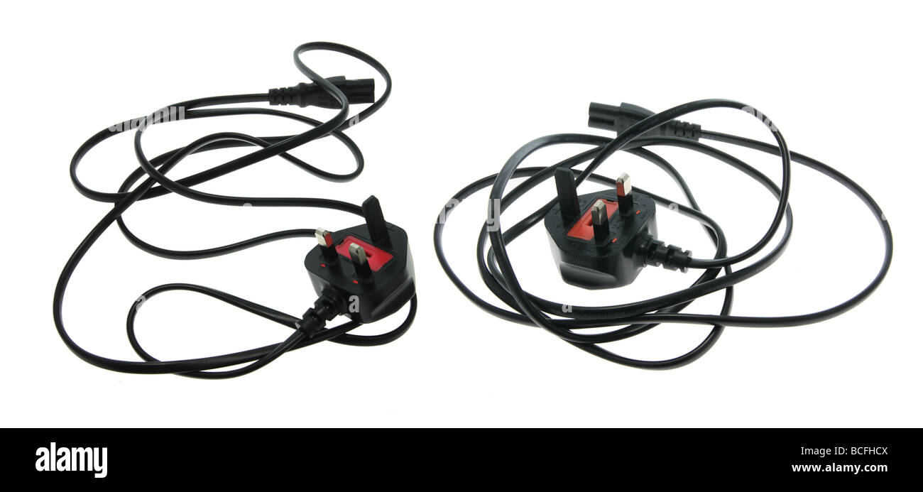 Electrical cords Cut Out Stock Images & Pictures - Alamy