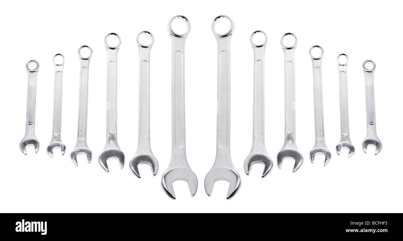 Arrangement spanners hi-res stock photography and images - Alamy