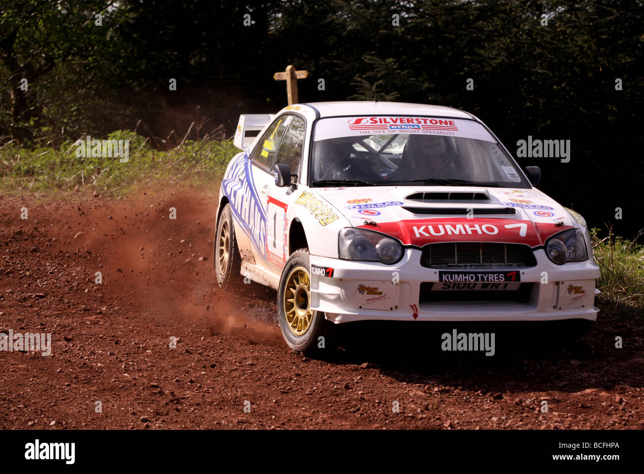 Subaru rally jump hi-res stock photography and images - Alamy