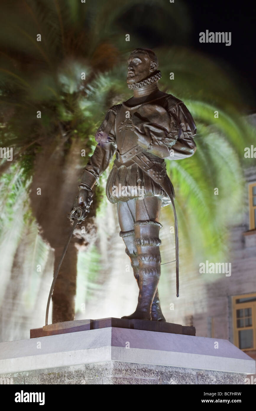 Don pedro menendez de aviles statue hi-res stock photography and images ...