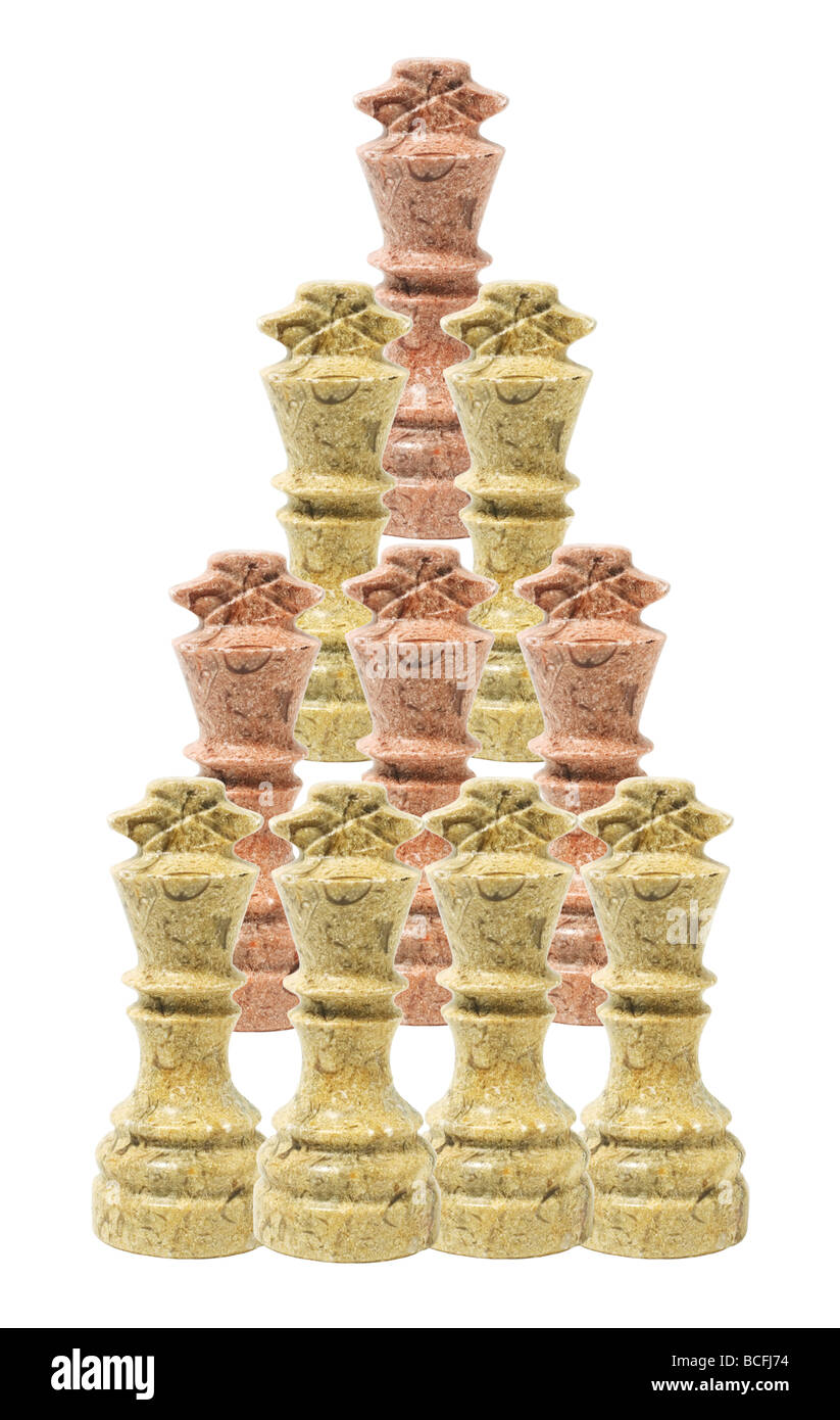 Arrangement of Chess Pieces Stock Photo - Alamy