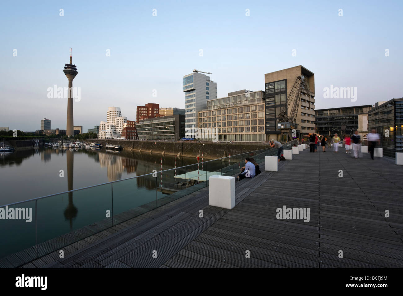 Rhine tower dusseldorf hi-res stock photography and images - Alamy