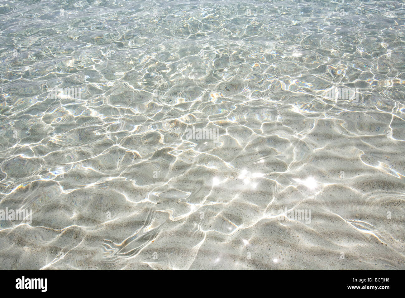 Light reflecting on the sea Stock Photo - Alamy