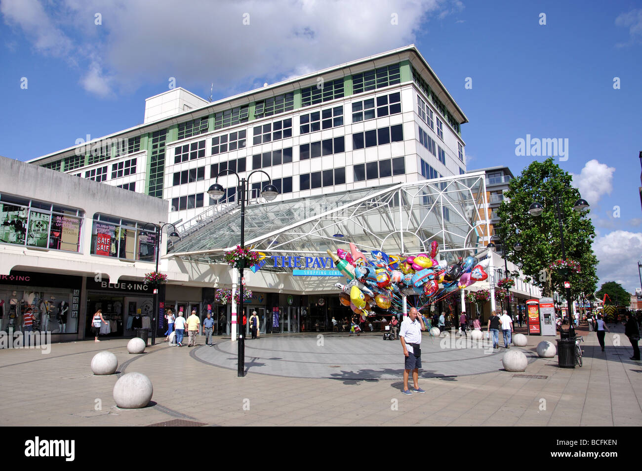 The Pavilions Shopping Centre, High Street, Uxbridge, London Borough of ...