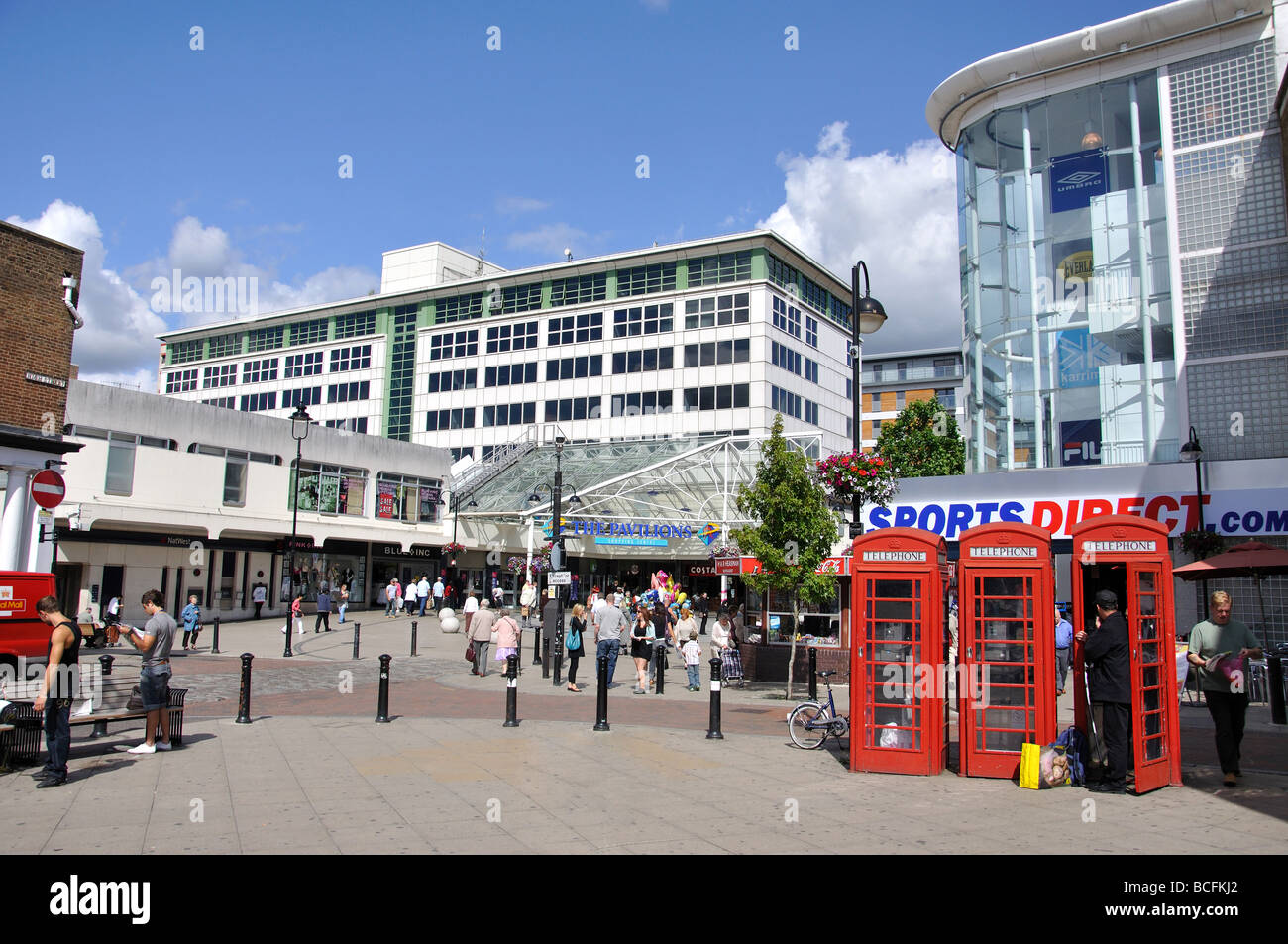 The Pavilions Shopping Centre, High Street, Uxbridge, London Borough of ...