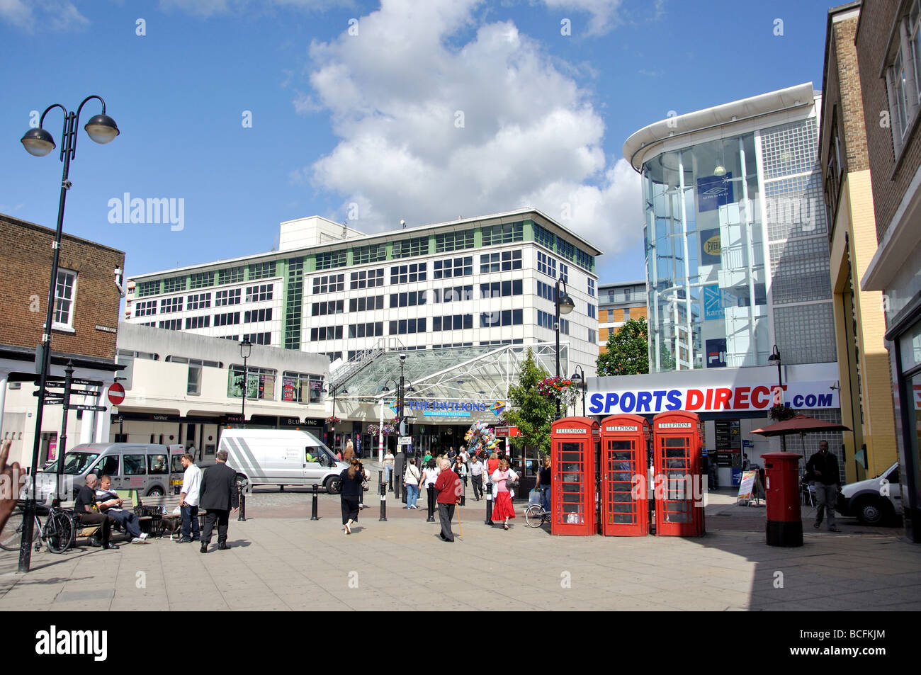 The Pavilions Shopping Centre, High Street, Uxbridge, London Borough of ...