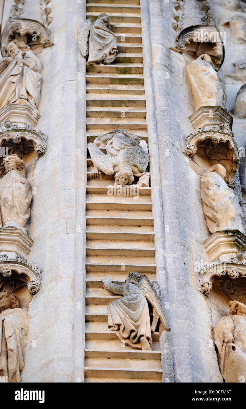 Jacobs Ladder On Bath Abbey High Resolution Stock Photography and Images - Alamy