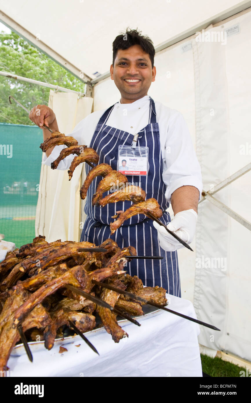 Taste of London , chef Anil Kumar of the gastronomic Indian restaurant ...