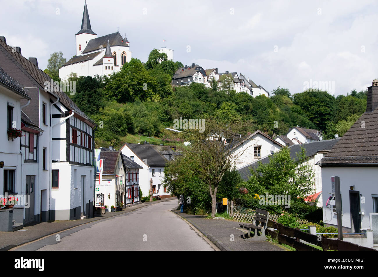 Reifferscheid town Nordeifel Eifel Germany Stock Photo - Alamy