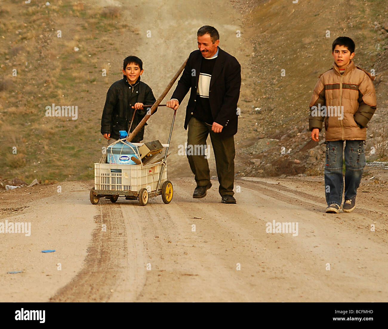 Turkish Family in Ankara Turkey Stock Photo - Alamy