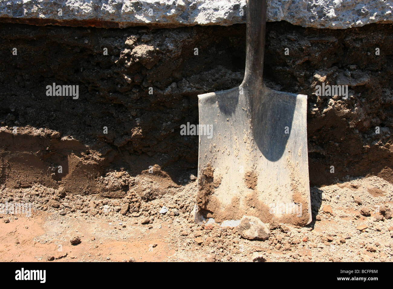 Shovel shadow hi-res stock photography and images - Alamy