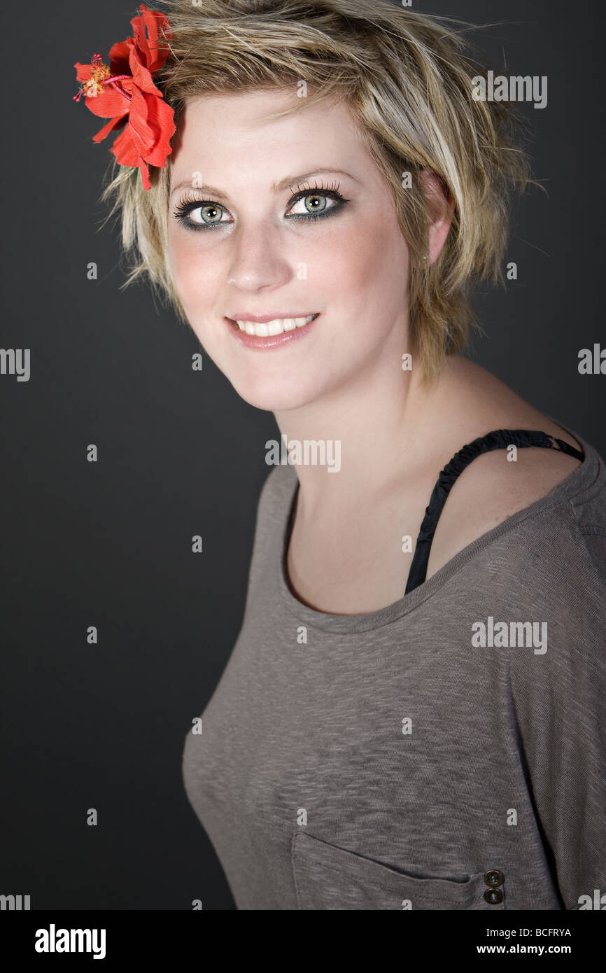 Cute blonde hair girl hi-res stock photography and images - Alamy