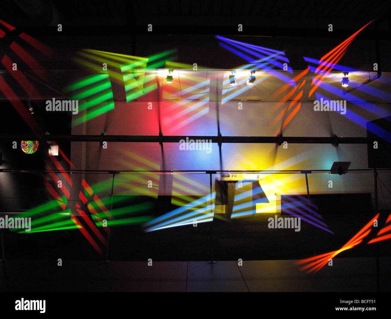 The Spinning Shaft (prism), Technorama Winterthur ZH Stock Photo - Alamy