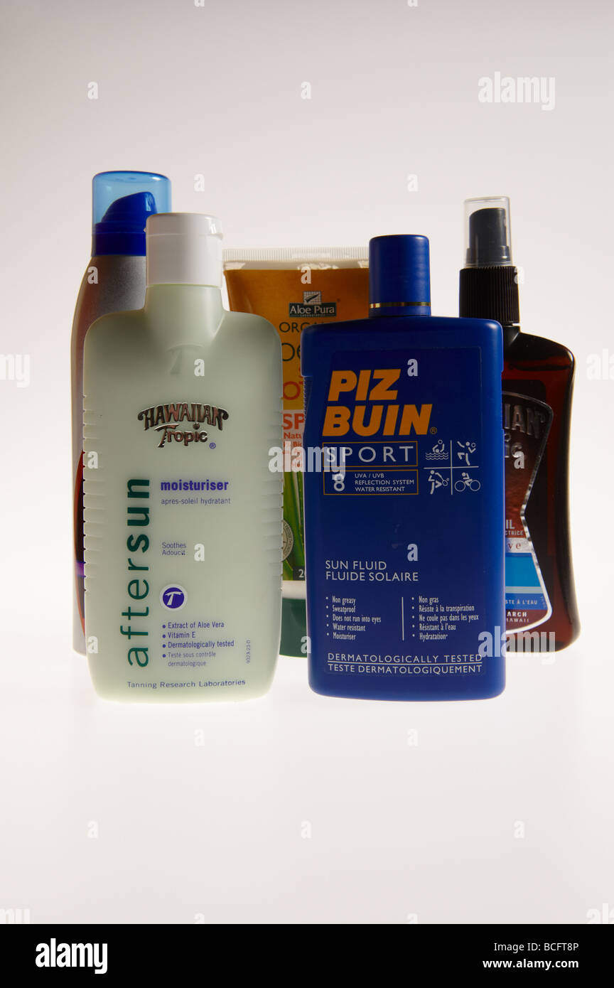 High factor suncream hi-res stock photography and images - Alamy