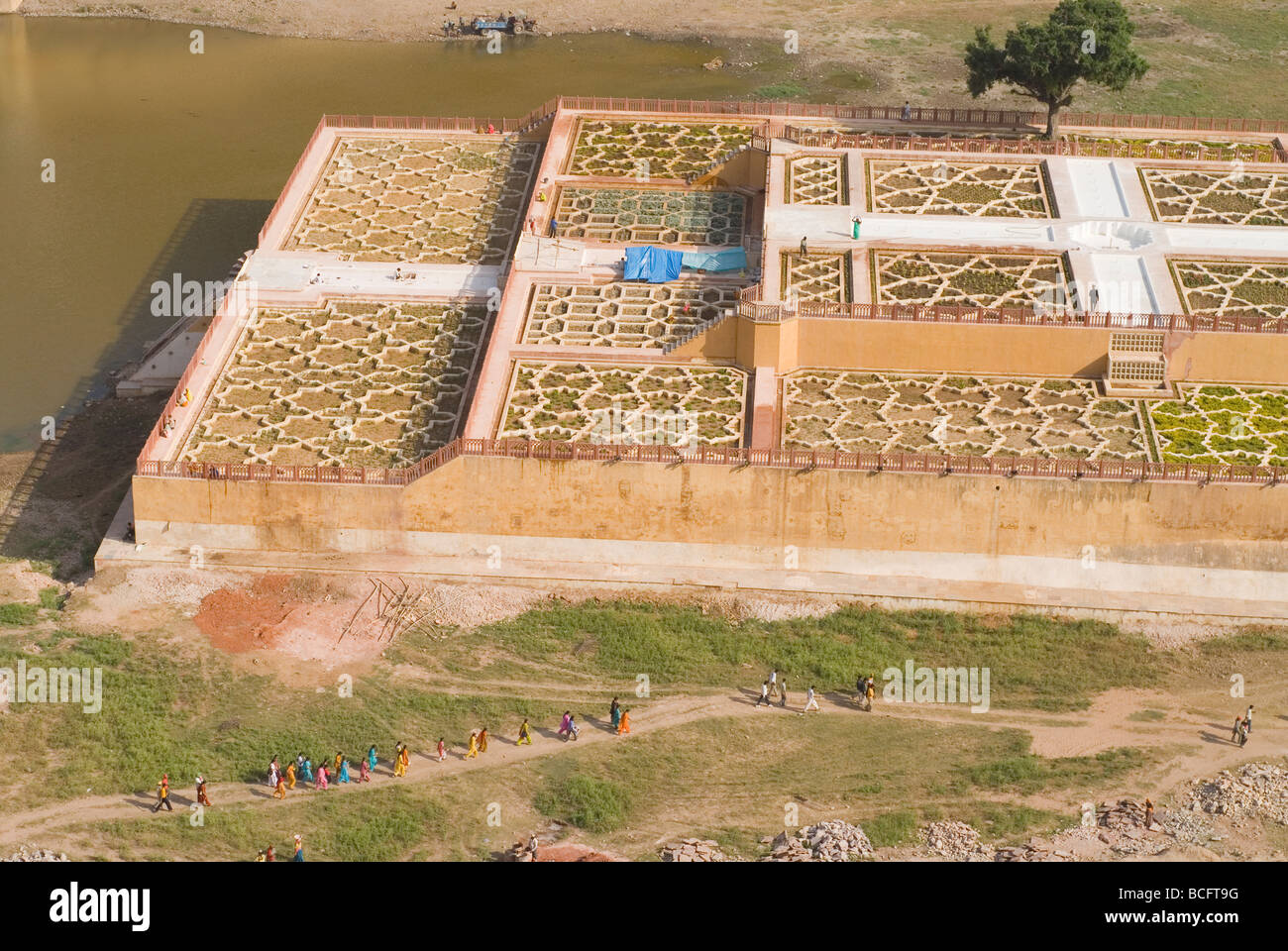 A strange architectural structure in Jaipur, India Stock Photo - Alamy