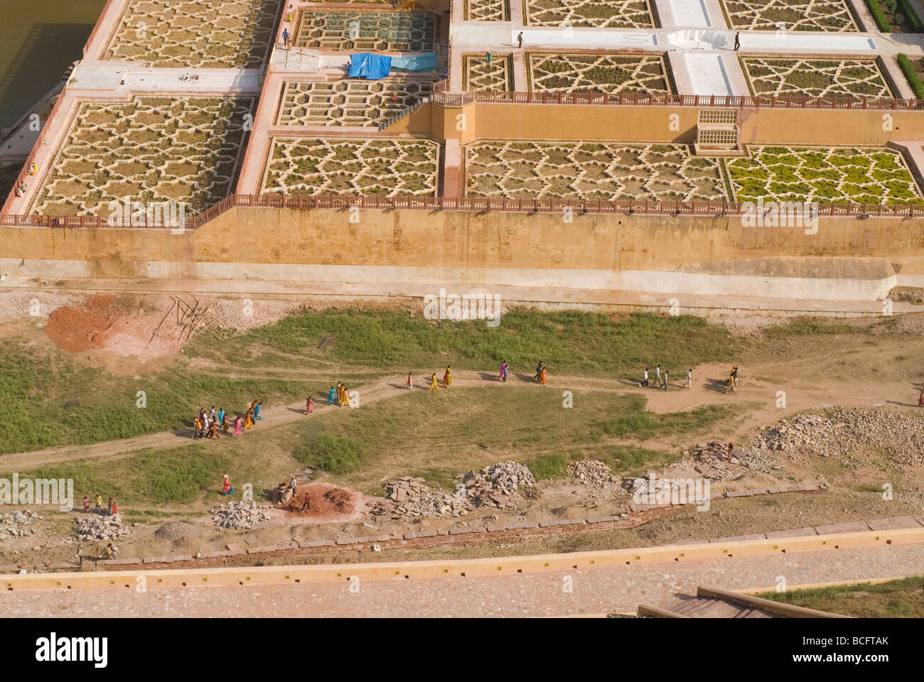 A strange architectural structure in Jaipur, India Stock Photo - Alamy