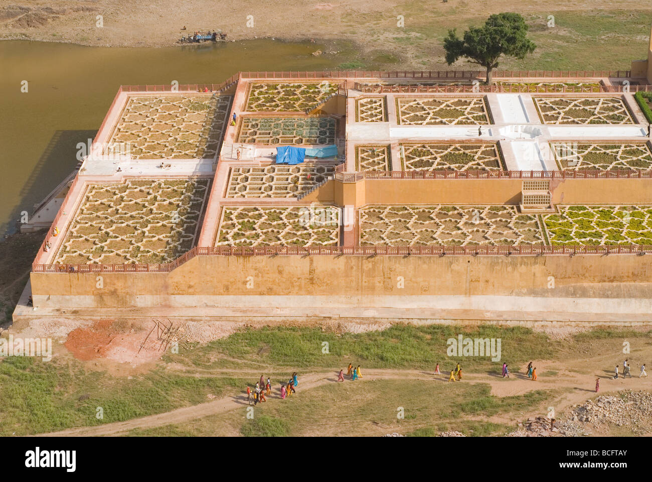 A strange architectural structure in Jaipur, India Stock Photo - Alamy