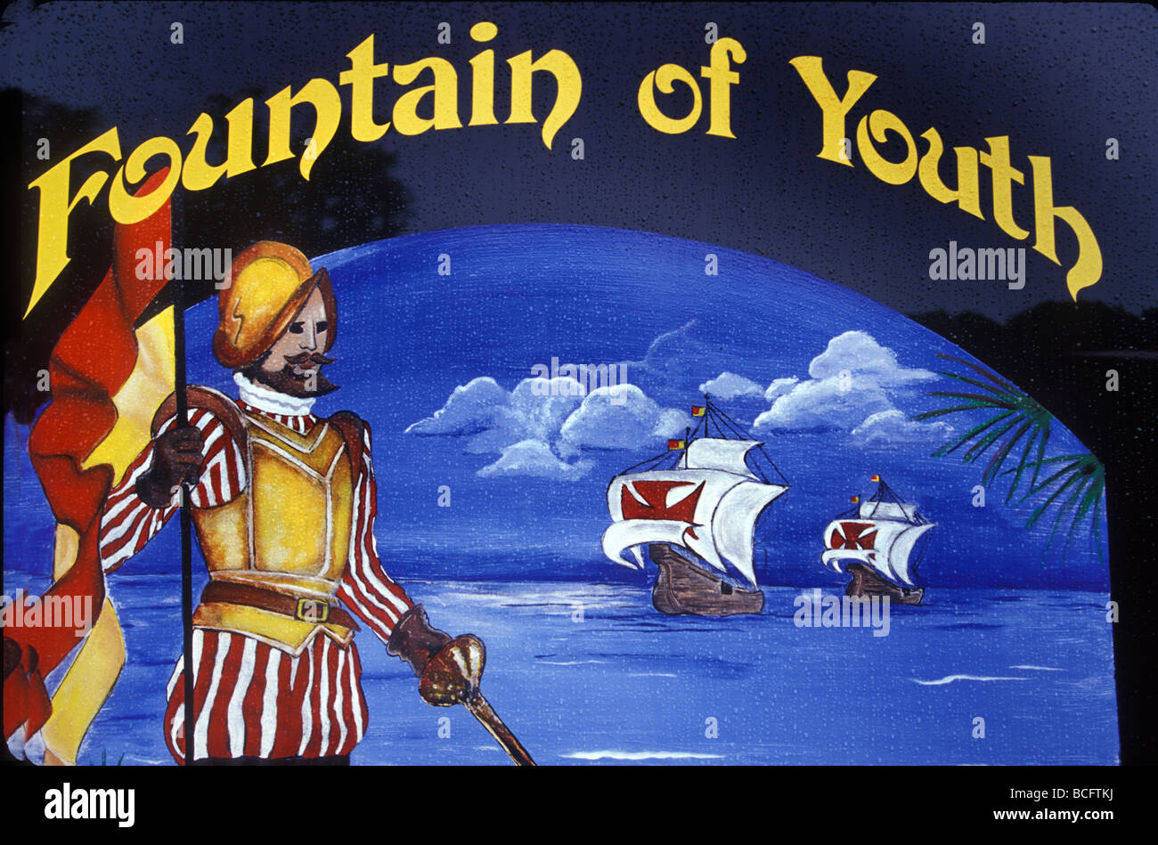 Ponce de leon fountain of youth hi-res stock photography and images - Alamy