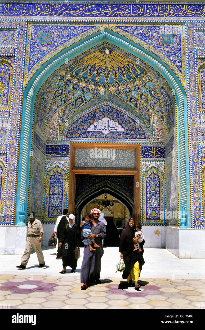 iraq Abu Al Fadhil Al Abbas Shirne the Kerbala Mosque kerbala Stock ...