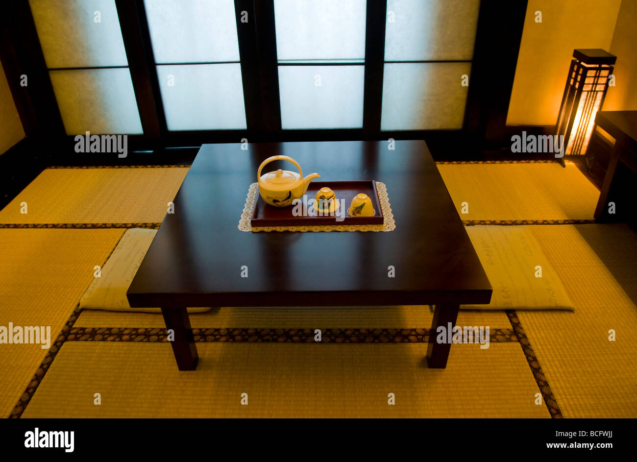 Japanese Tea Room Stock Photos & Japanese Tea Room Stock Images - Alamy