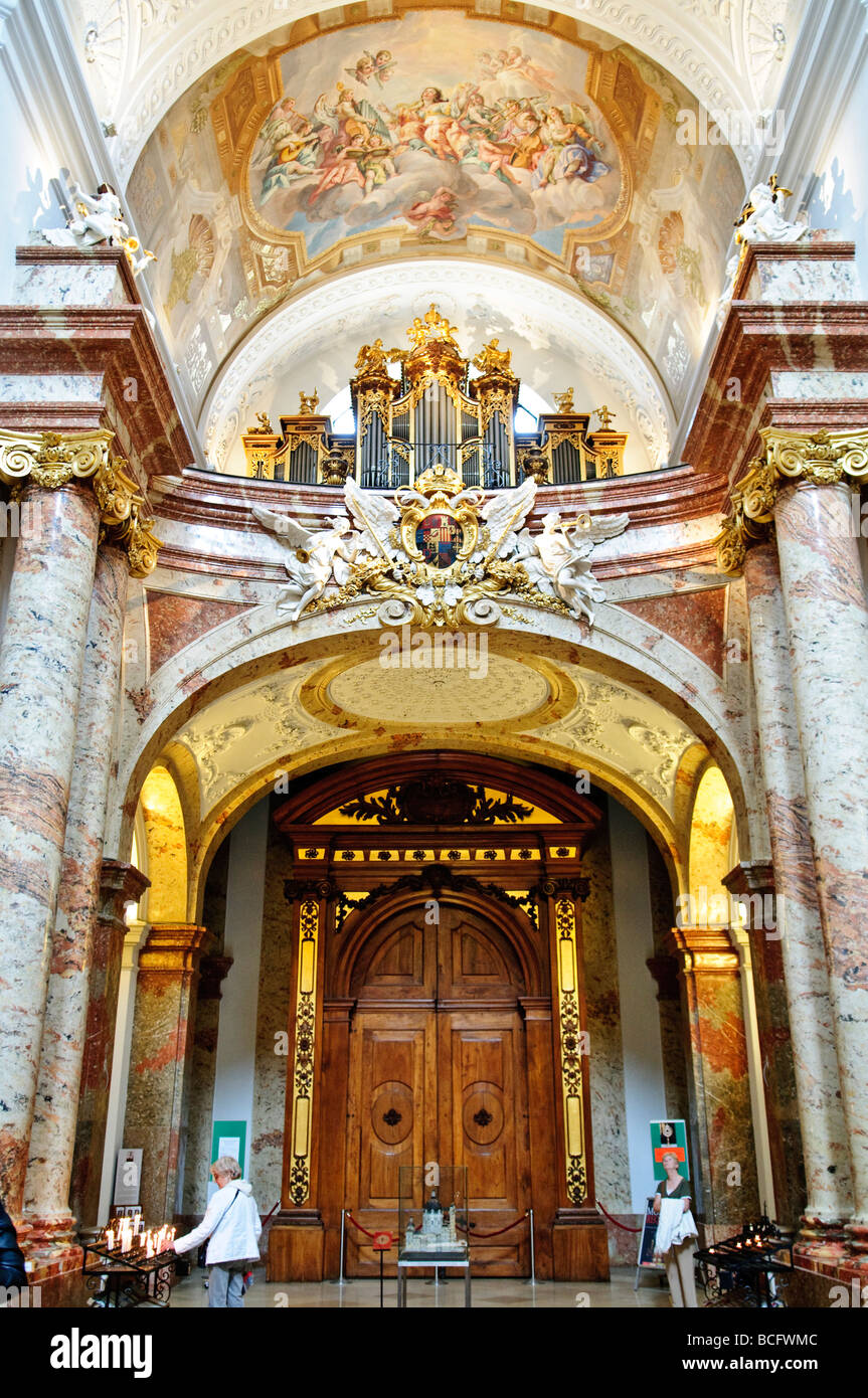 Karlskirche Vienna Interior High Resolution Stock Photography and ...