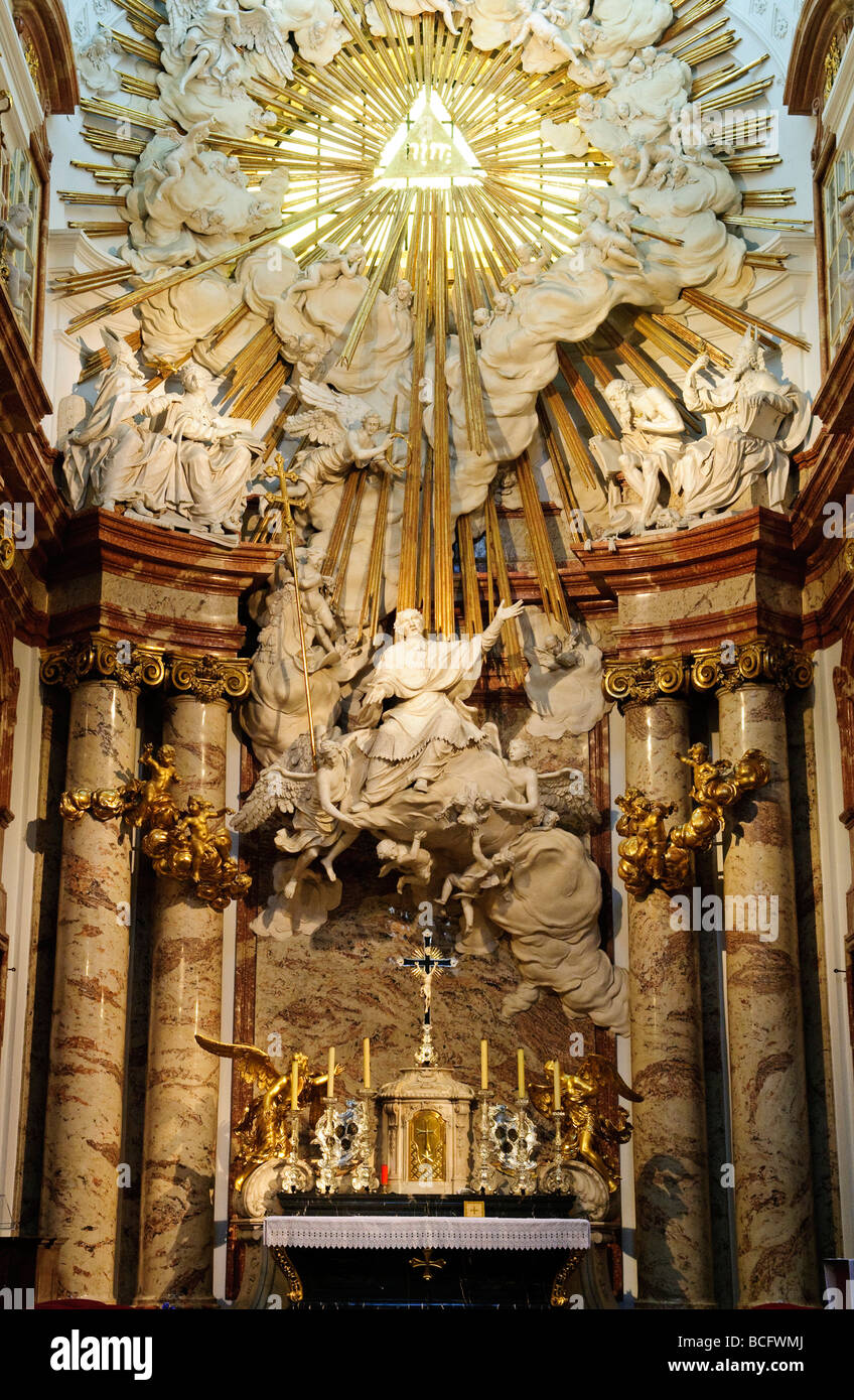 Karlskirche Vienna Interior High Resolution Stock Photography and ...