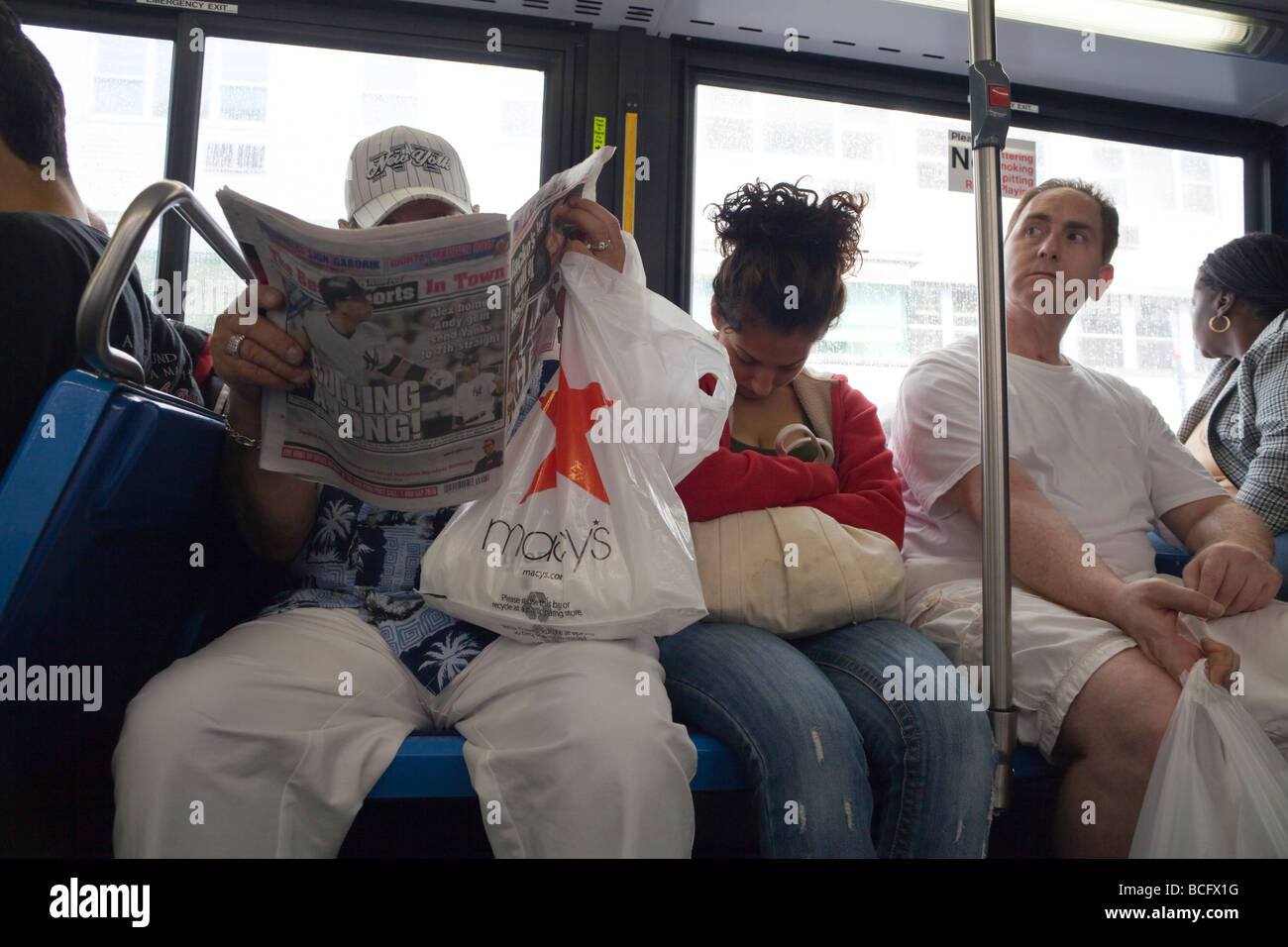 Inside city bus hi-res stock photography and images - Alamy