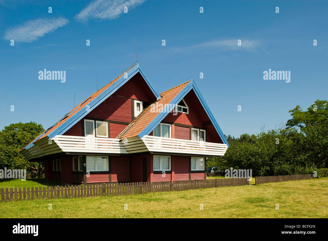 Nida village Neringa Lithuania Stock Photo - Alamy