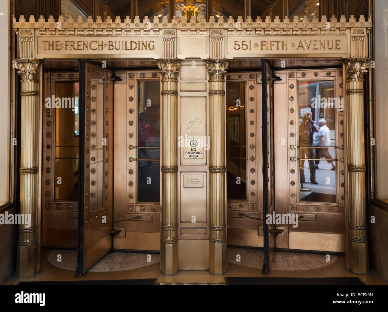 Fred F. French building, 551 Fifth AVenue, New York City, USA Stock ...