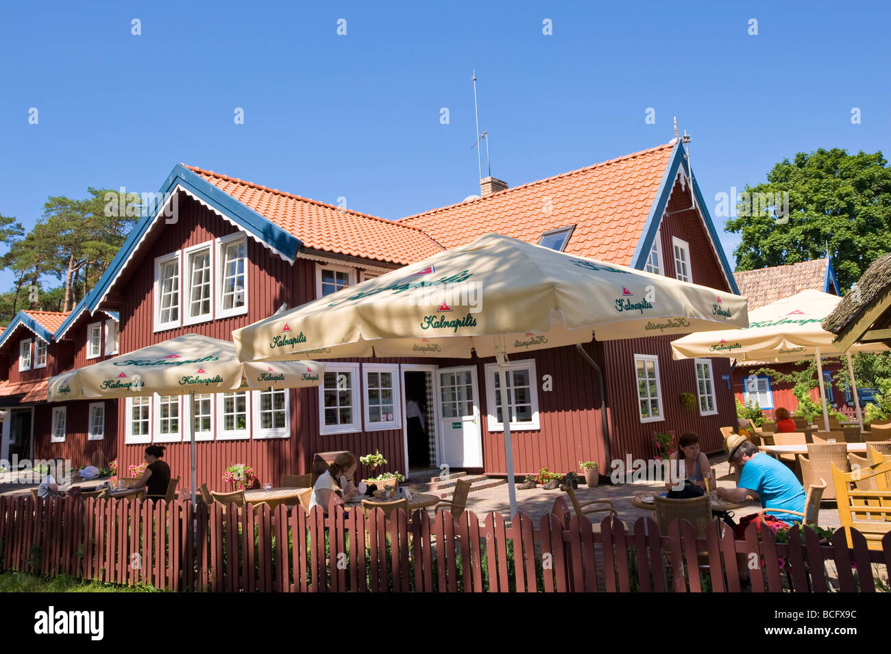Nida village Neringa Lithuania Stock Photo - Alamy