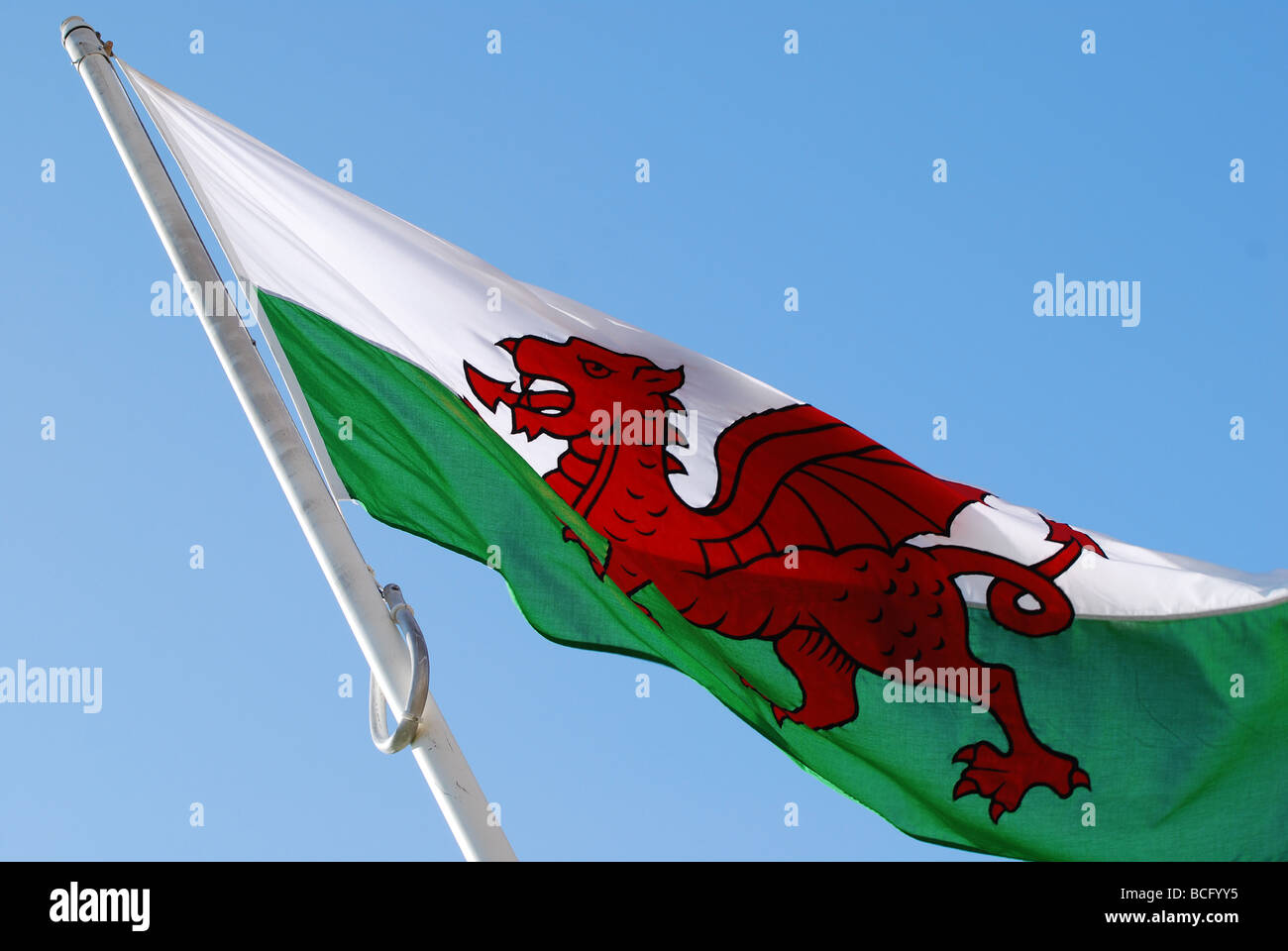 Welsh flag hi-res stock photography and images - Alamy
