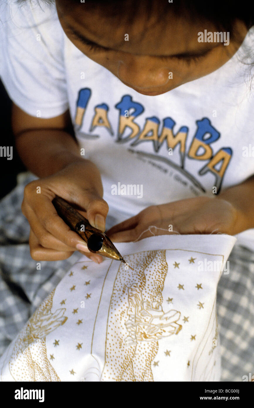 java indonesia batik Stock Photo - Alamy