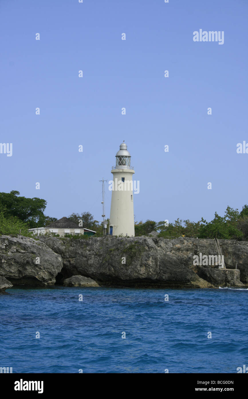 The lighthouse in Negril built in 1894 Stock Photo - Alamy