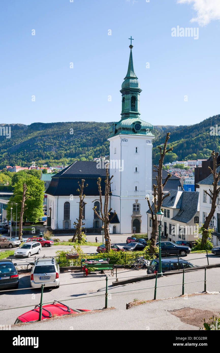 City Church in Bergen Norway Stock Photo - Alamy