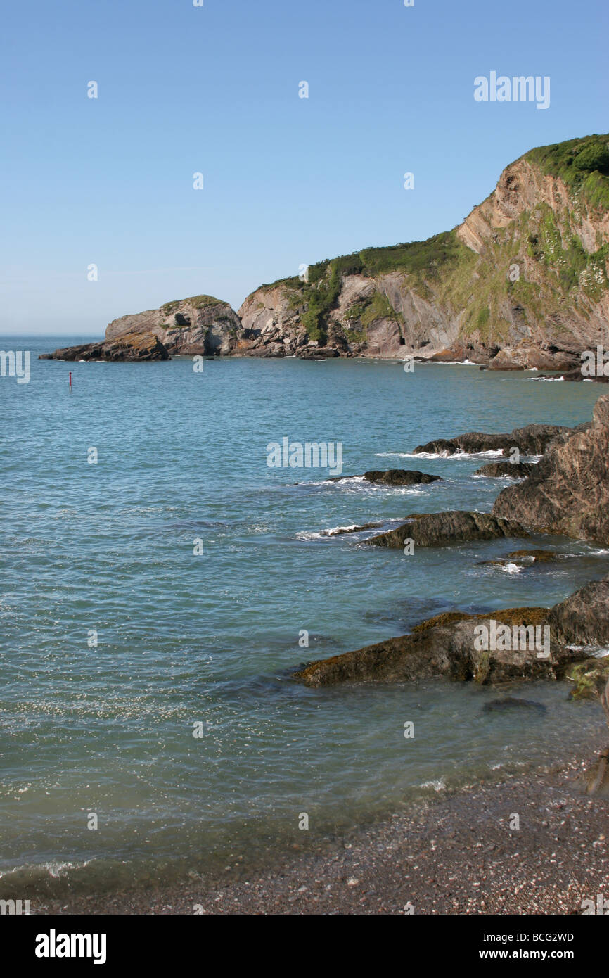 combe martin devon england Stock Photo - Alamy