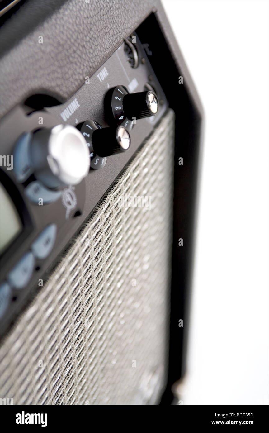 Fender amplifier on white background Stock Photo - Alamy