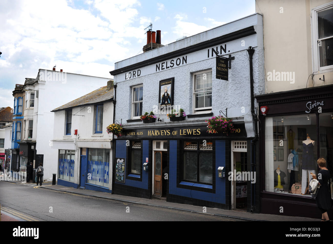 The Lord Nelson Inn a traditional British pub in Trafalgar Street ...